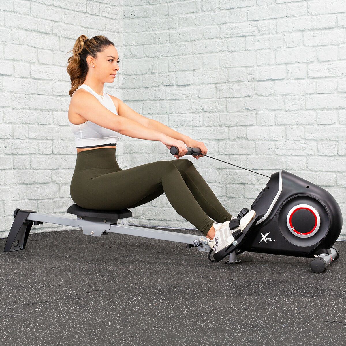 Heavy Duty Rowing Machine Exercise Seated Indoor Machine — PRINTERS 3D