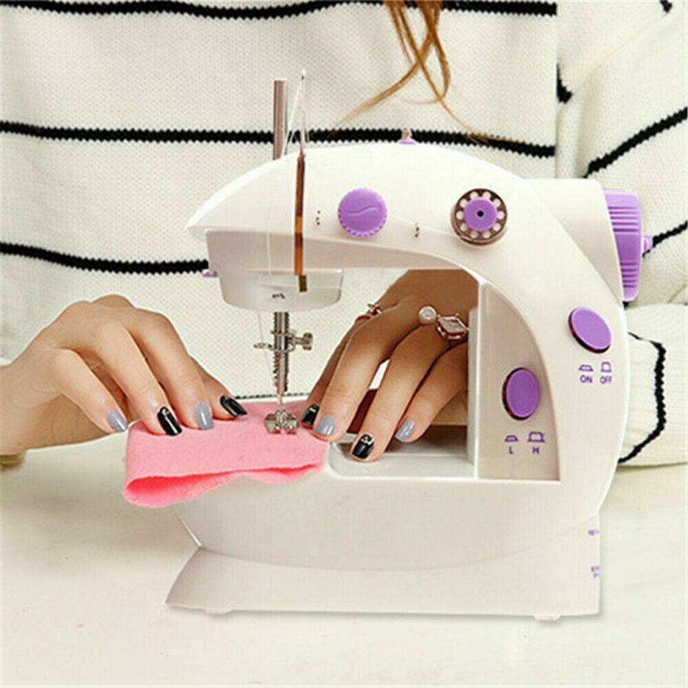 Portable Sewing Machine Handheld Cordless Electric Stitching Device ...