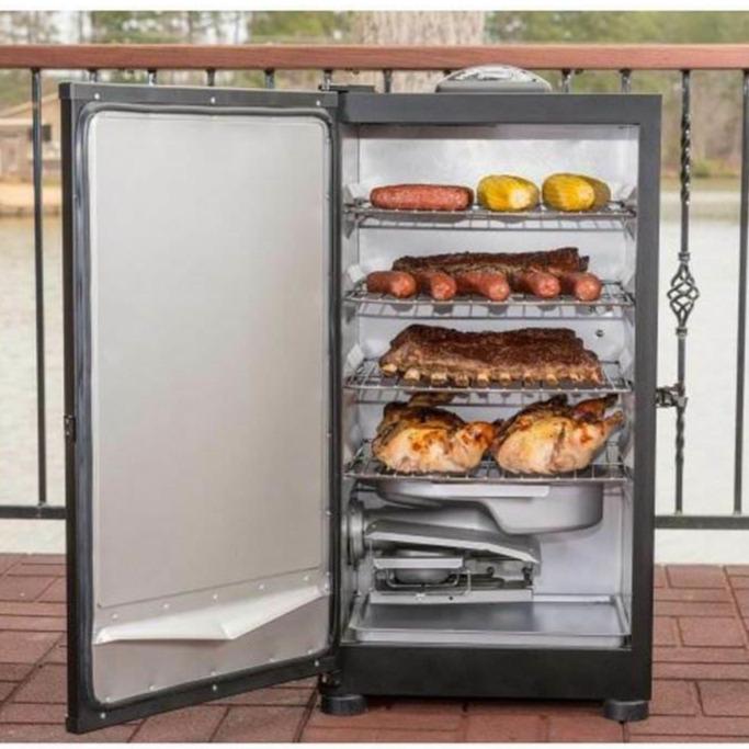 Premium Electric Meat Smoker Digital Small Spacious Beef Smoker ...