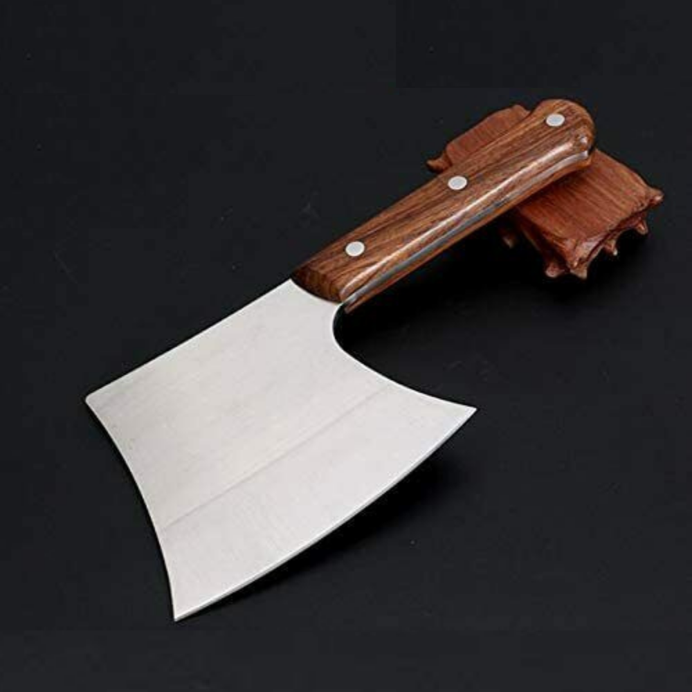 Premium Meat Cleaver Heavy Duty Stainless Steel Bone Chop — PRINTERS 3D