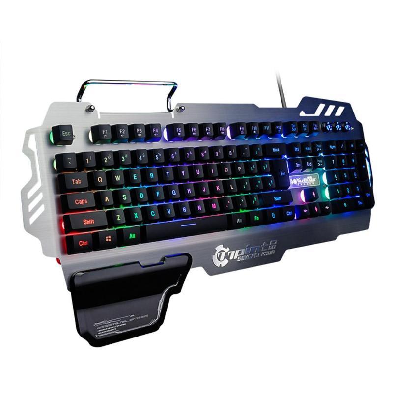 Premium Light Up PC RGB White Gaming Keyboard — PRINTERS 3D