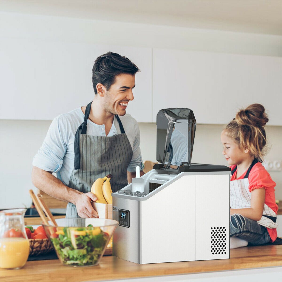 Premium Smart Home Countertop Ice Maker Machine — PRINTERS 3D